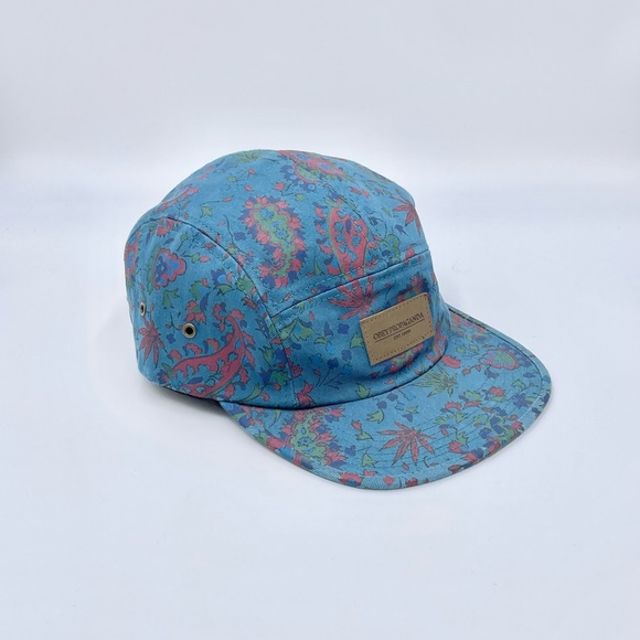 Obey | Accessories | Obey Propaganda Healer 5 Panel Ink Blue Patterned ...